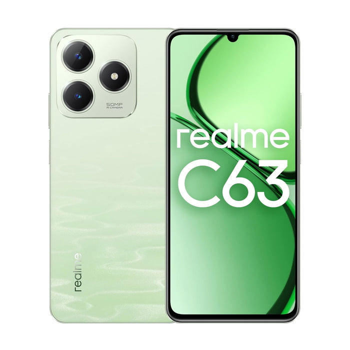 REALME RMX3939 C63 Dual SIM (256GB/8GB), Jade Green – Giga iraq